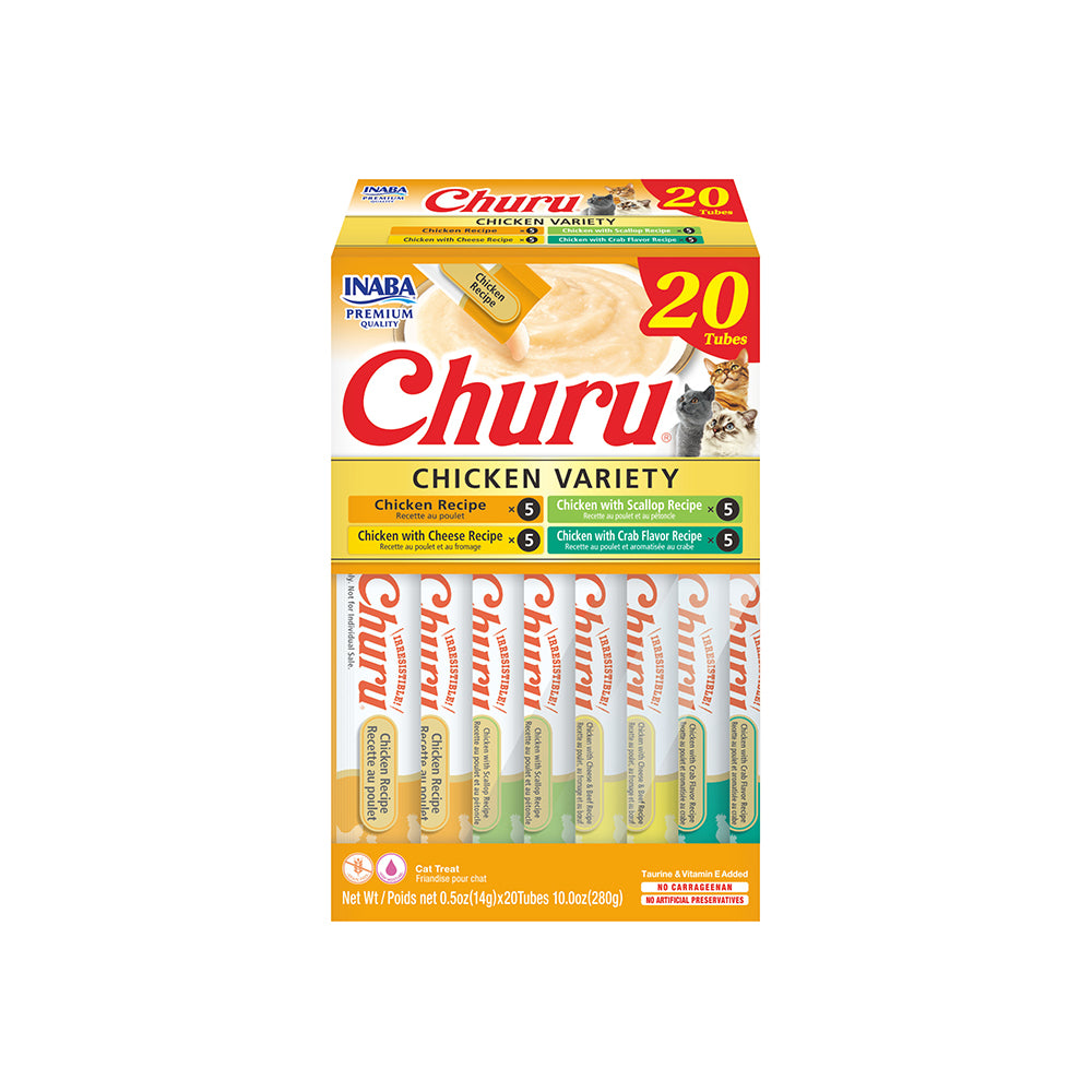 INABA Churu Chicken Variety 280 g (14g X 20) USA-627 | Petso Au