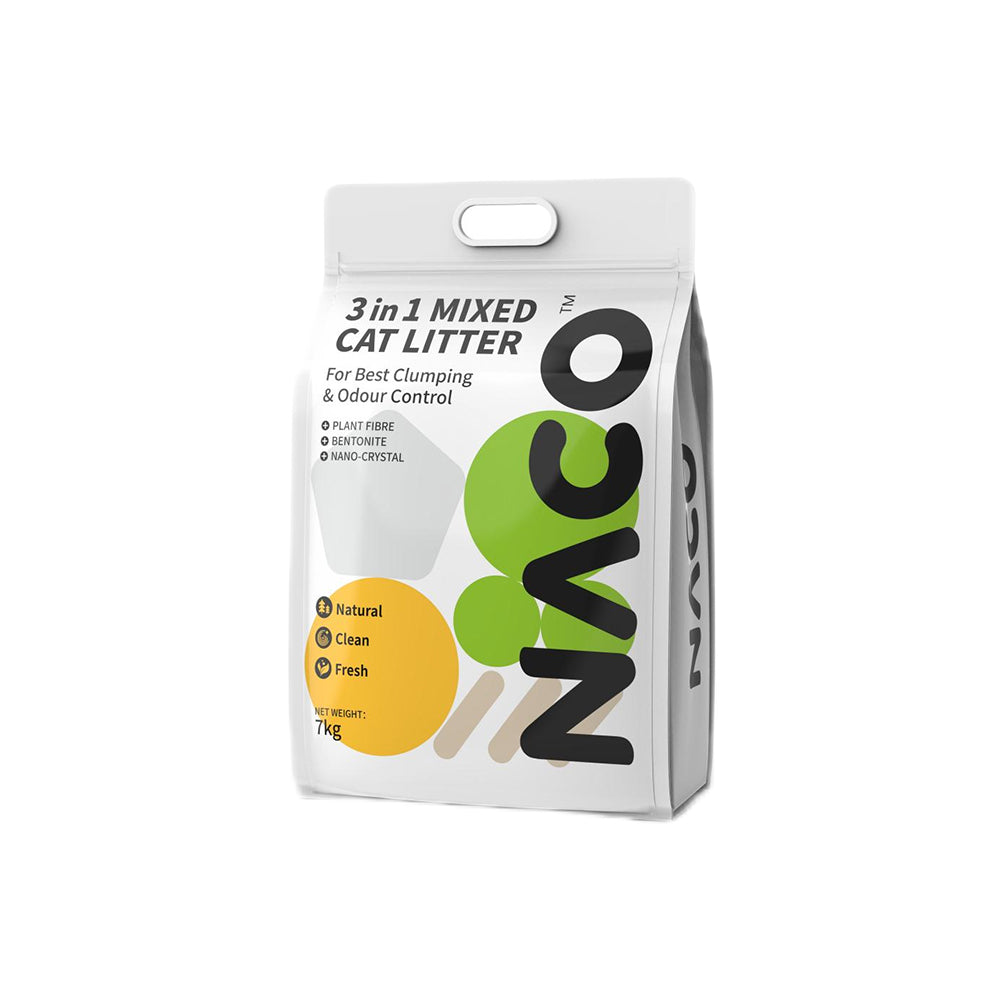 NACO Best Clumping & Odour Control 3 In 1 Mixed Cat Litter – Petso