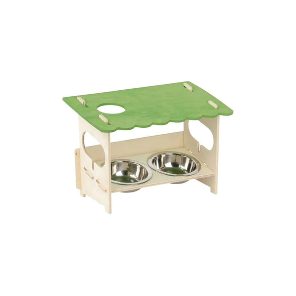 VEGGIE PATCH Small Animal Snack Bar with Feeding Bowls | Petso Au