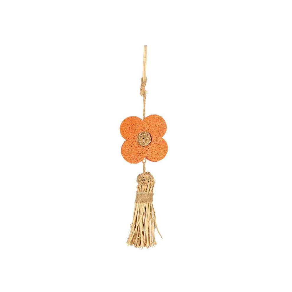 NATURE ISLAND Loofah Flower | Small Animal Activity Toy | Petso Au
