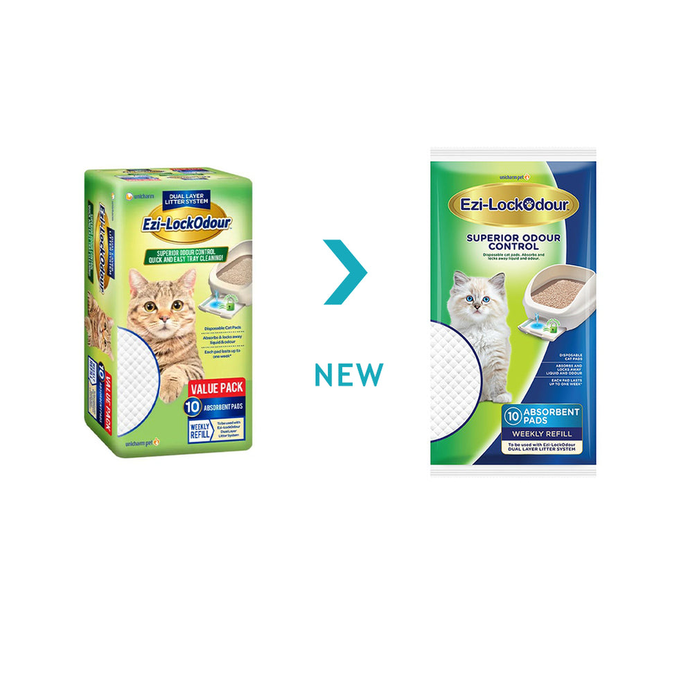 EZI-LOCKODOUR Cat System Absorbent Cat Litter Pads | Petso Au