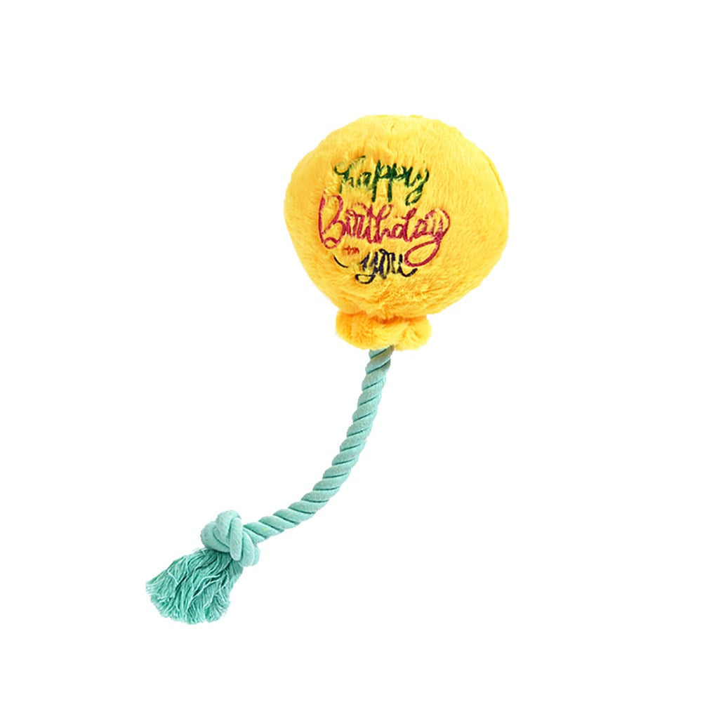 FOFOS Birthday Balloon Plush Squeaky Dog Toy – Petso
