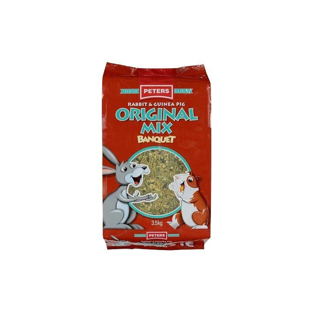 PETERS Original Mix 3.5kg | Rabbit & Guinea Pig Food | Petso Au