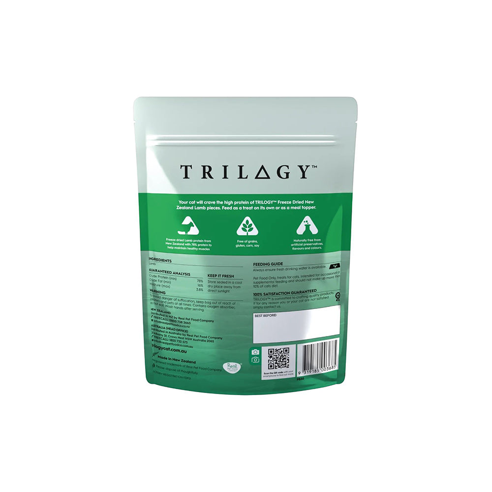 TRILOGY Freeze Dried Lamb 50g | Cat Treats | Petso Au