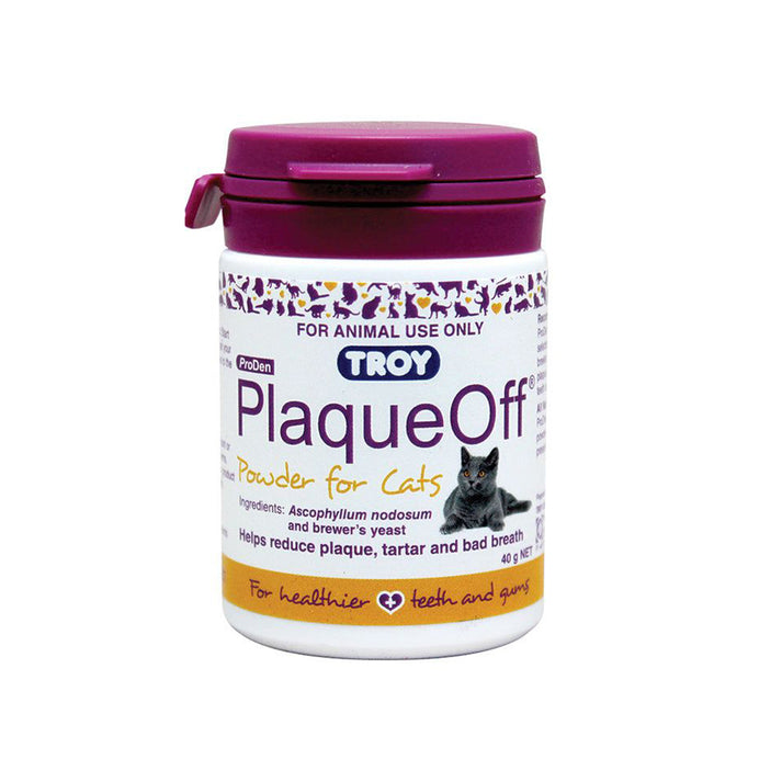 TROY Plaque Off Powder for Cats 40g | Cat Health | Petso Au