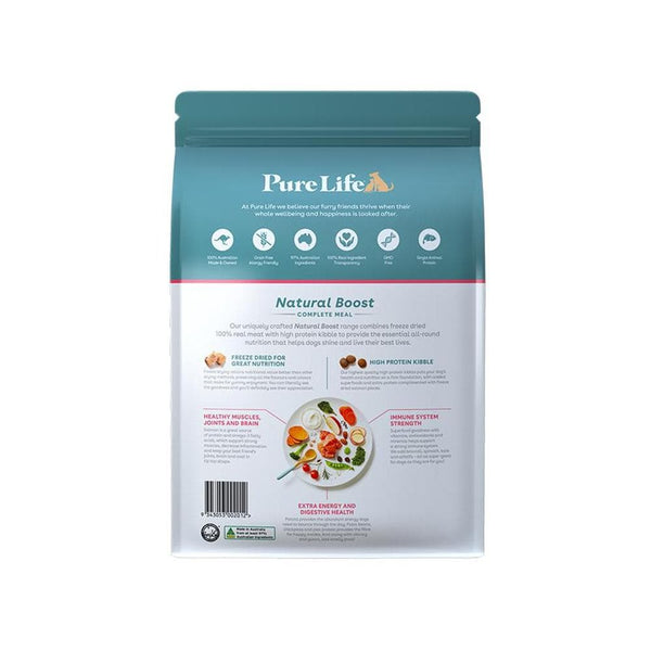 PURE LIFE Natural Boost Salmon for Adult Dog 1.8kg | Dog Food | Petso