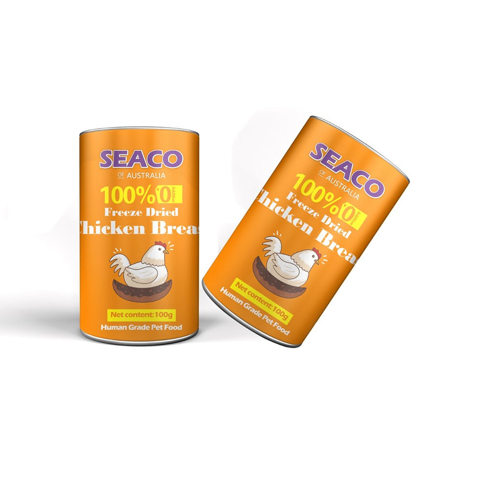 SEACO Chicken Breast Freeze Dried Pet Food 100g – Petso